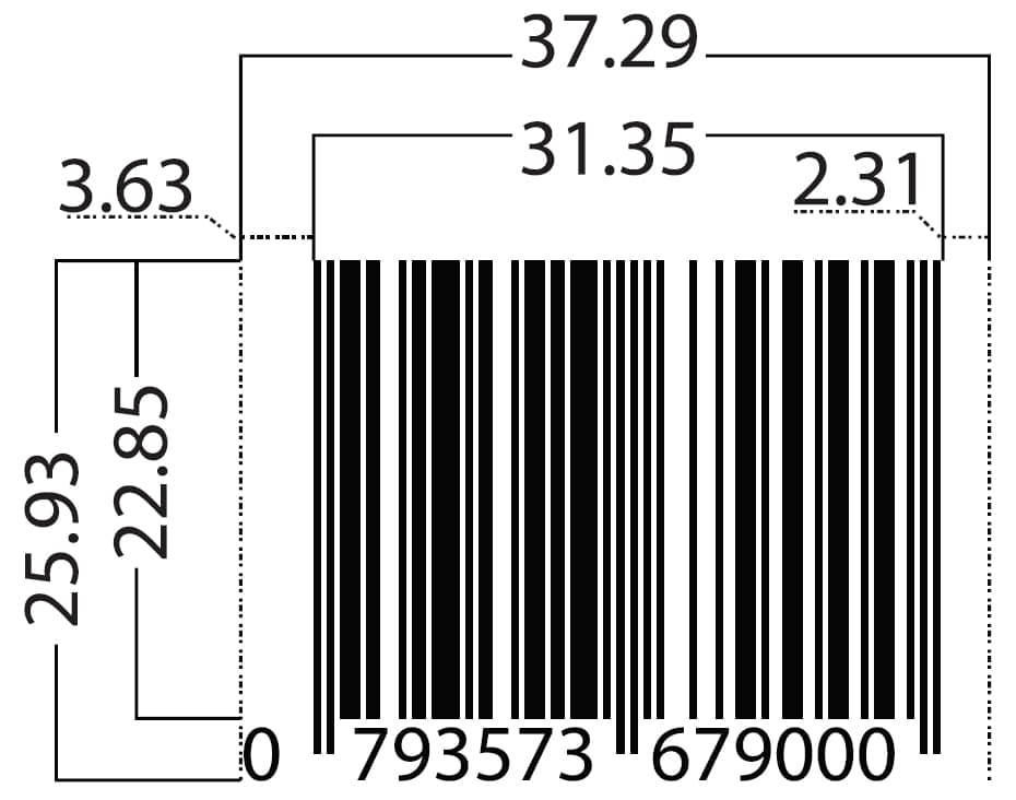 Sp cifications Des Codes barres EAN 13 Codesabarres lu Sp cifications Des Codes barres EAN 13 Codesabarres lu